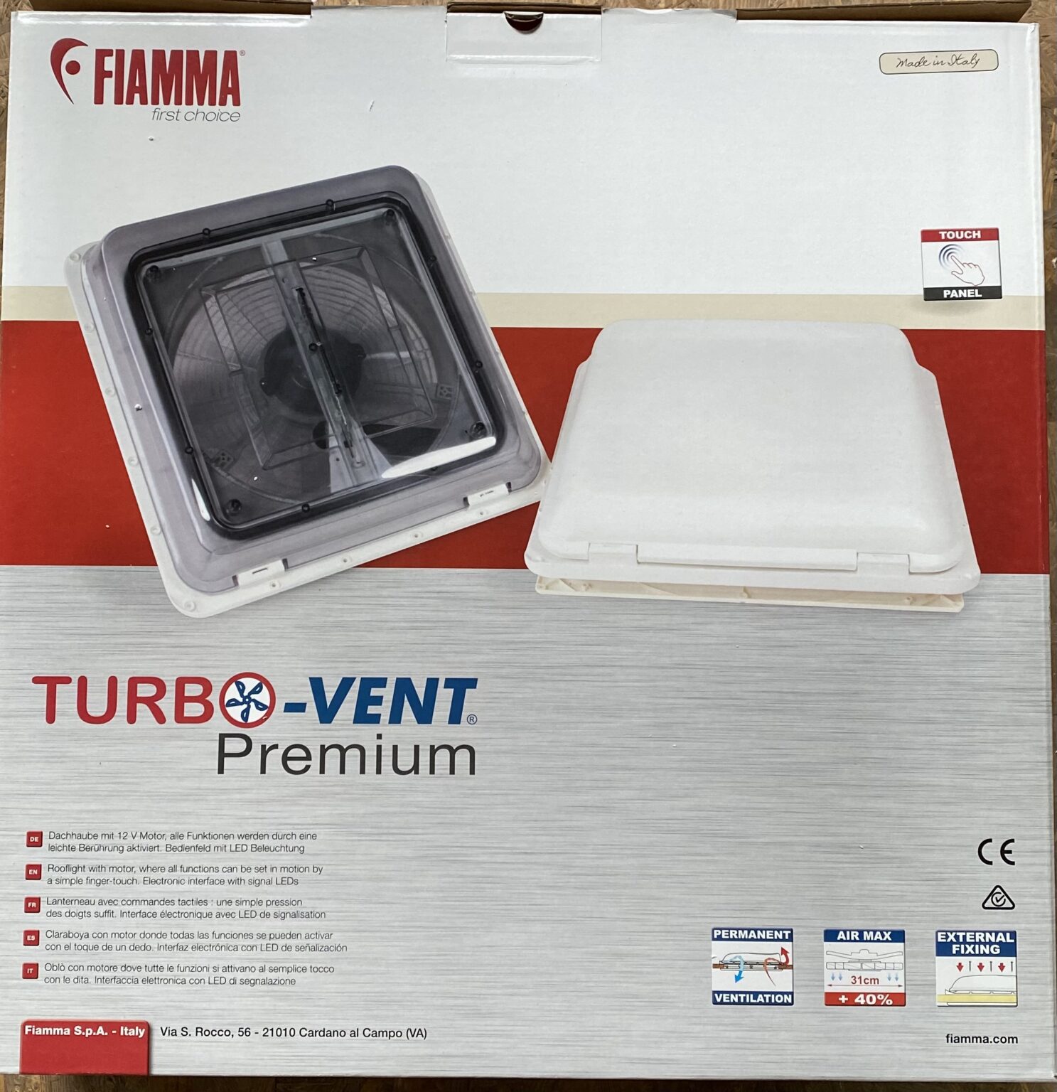 Fiamma Turbo-Vent Premium Crystal | Clever Parts Webshop